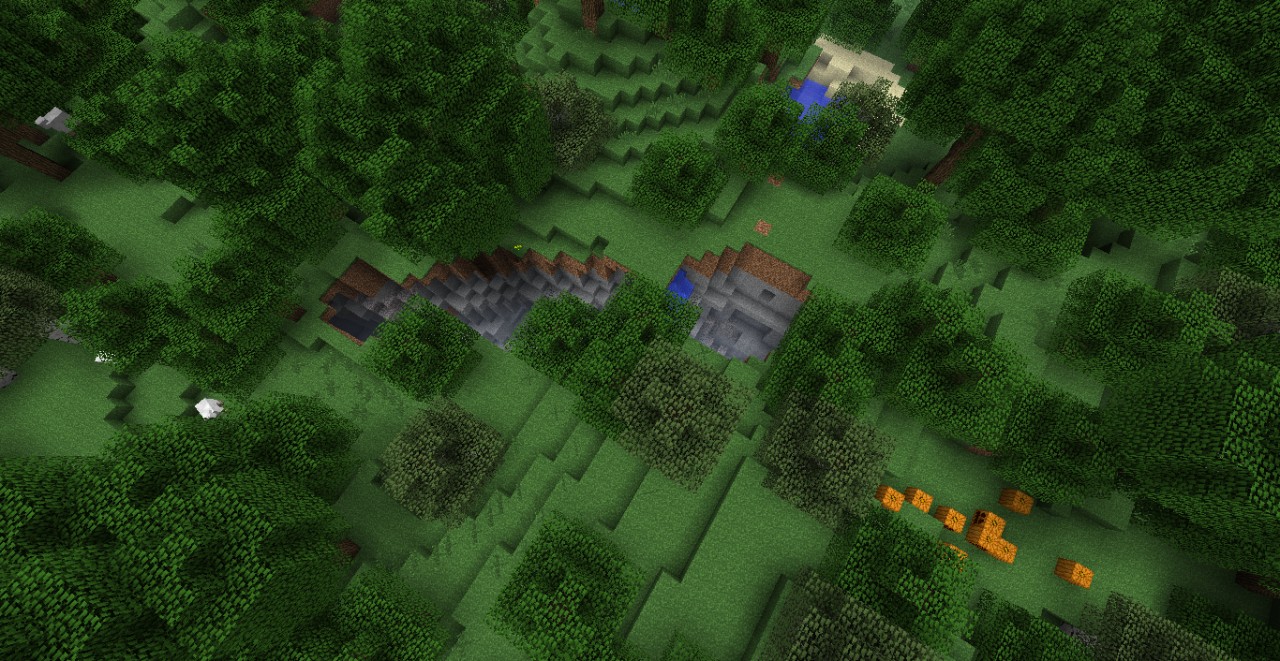 Seed: crator Minecraft Map