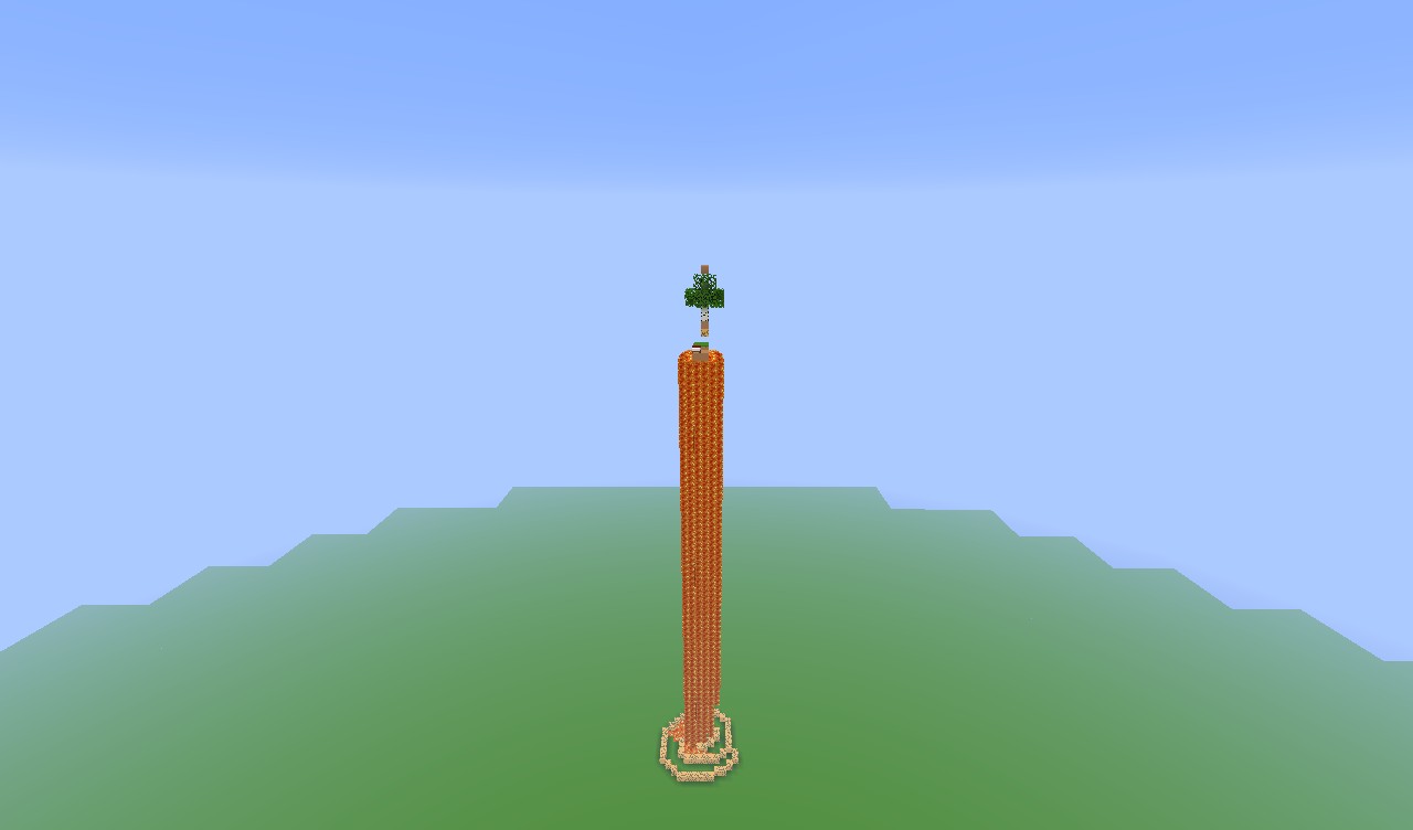 Floating 2X2 Grass Block Survival! Minecraft Map