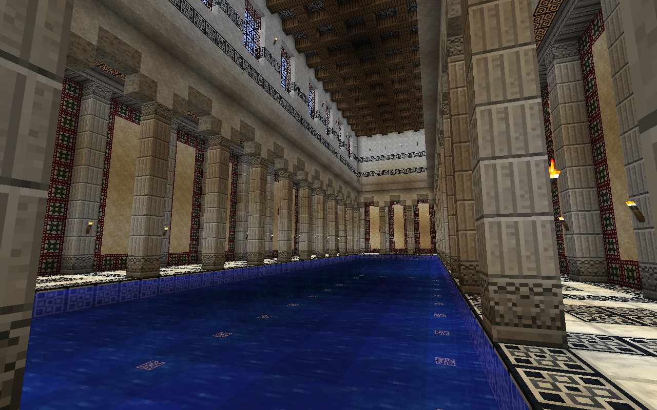 Roman Thermae Minecraft Map