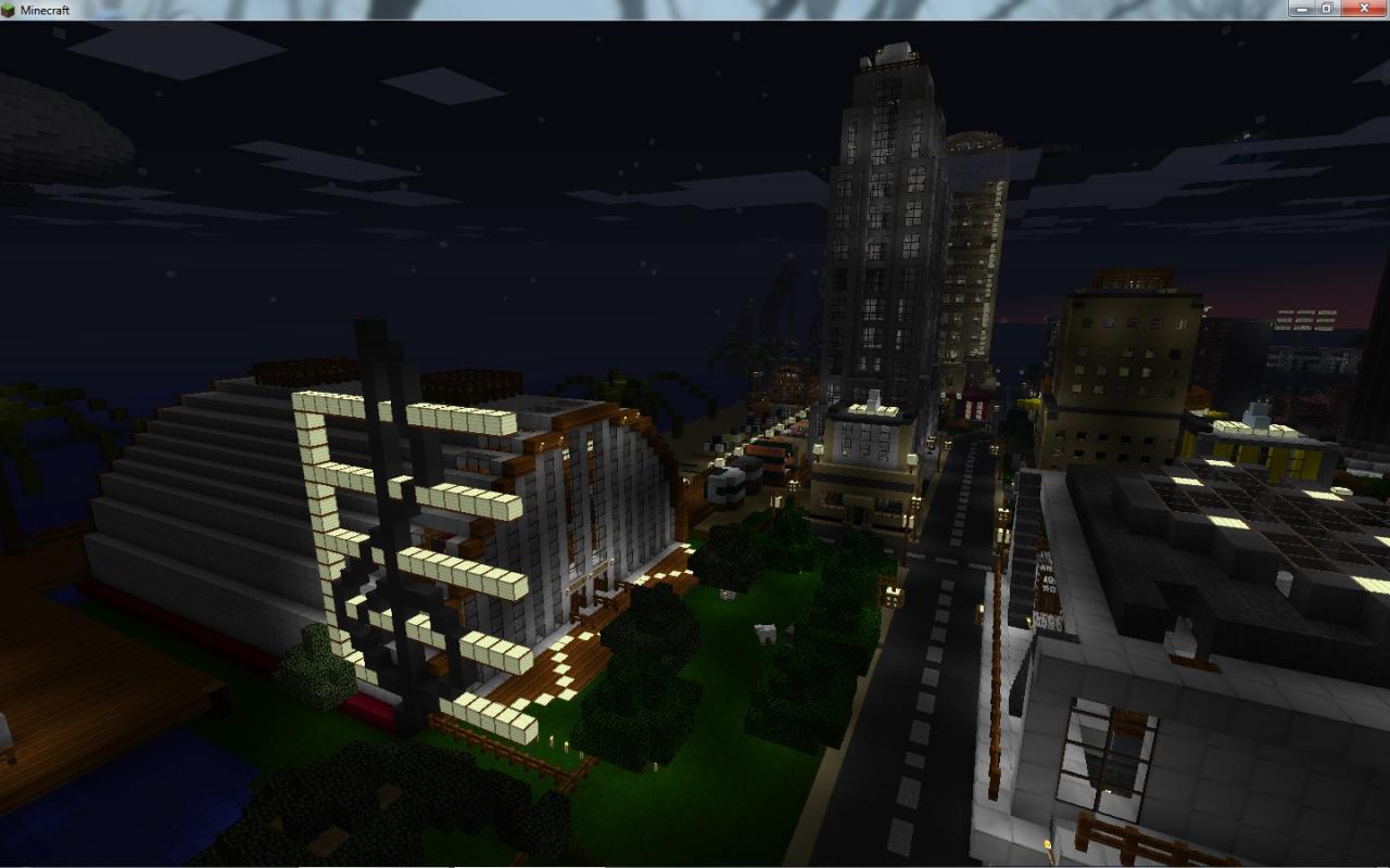 Concert Hall Minecraft Map