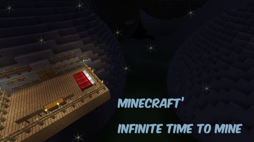 Infinite Time To Mine Minecraft Map