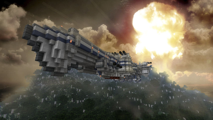 Moebius - Battleship Minecraft Map