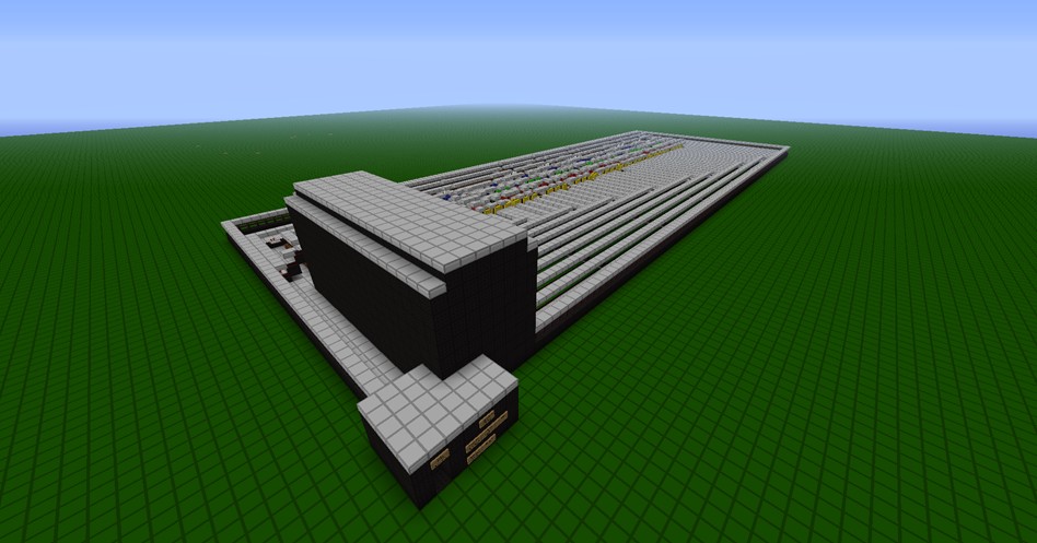 Number Display Minecraft Map