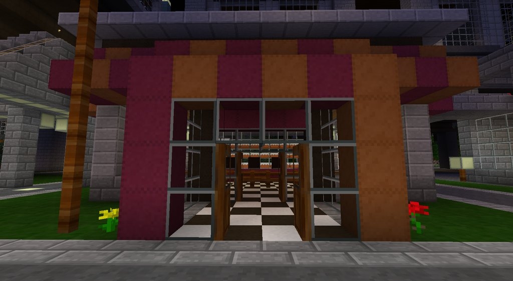 Dunkin' Donuts Minecraft Map
