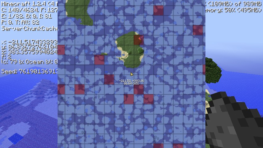 Survival Island with Double Dungeon (seed) Minecraft Map