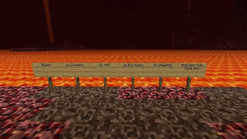 Hell Island Survival. Minecraft Map