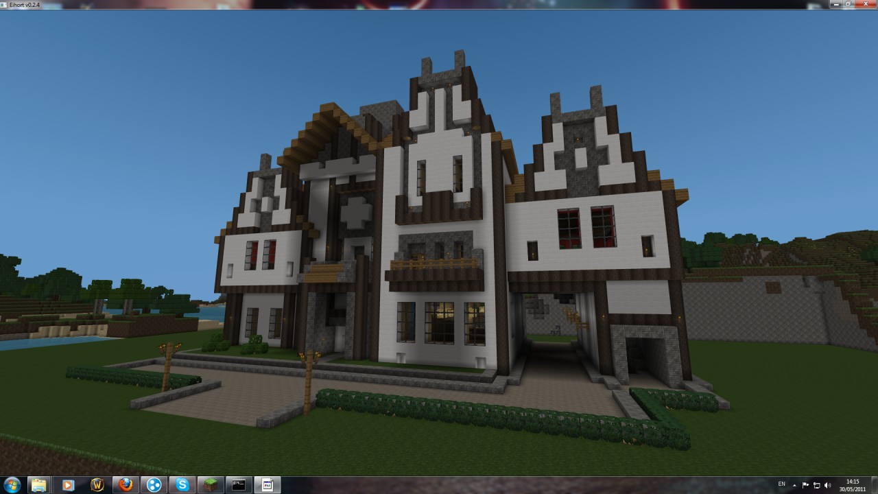 Ditchy87's Tudor Manor Minecraft Map