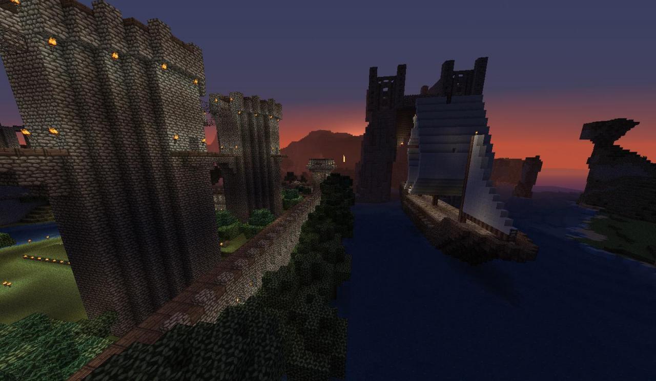 Medieval Bay Minecraft Map