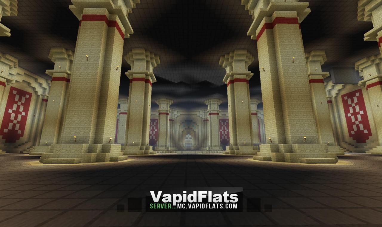 Vapid Flats City Temple Minecraft Map