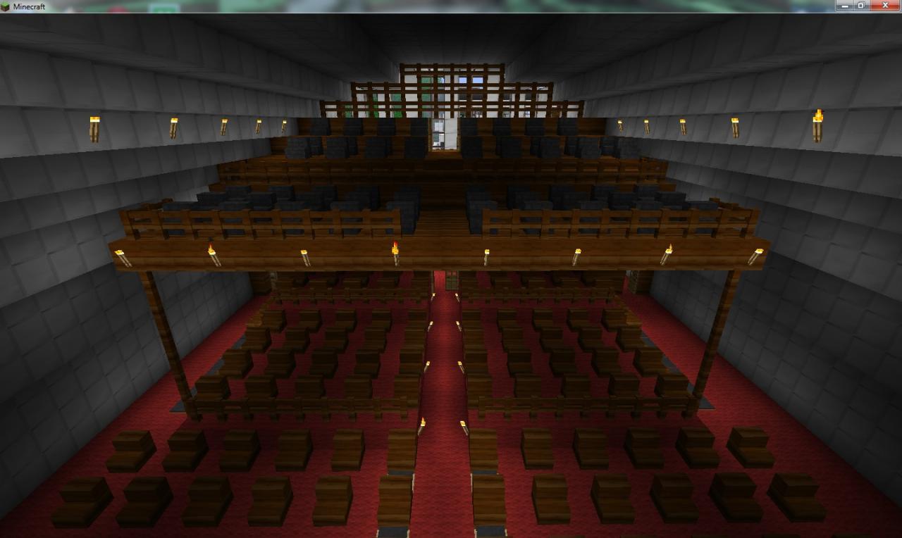 Concert Hall Minecraft Map