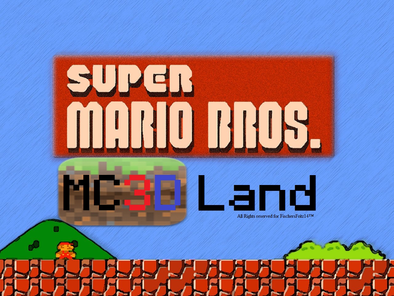 Super Mario MC3D Land Minecraft Map
