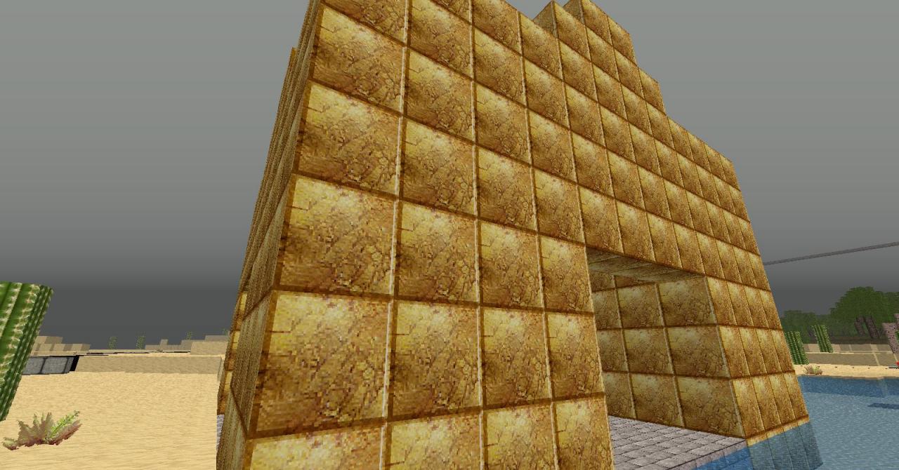 Gold Temple Minecraft Map