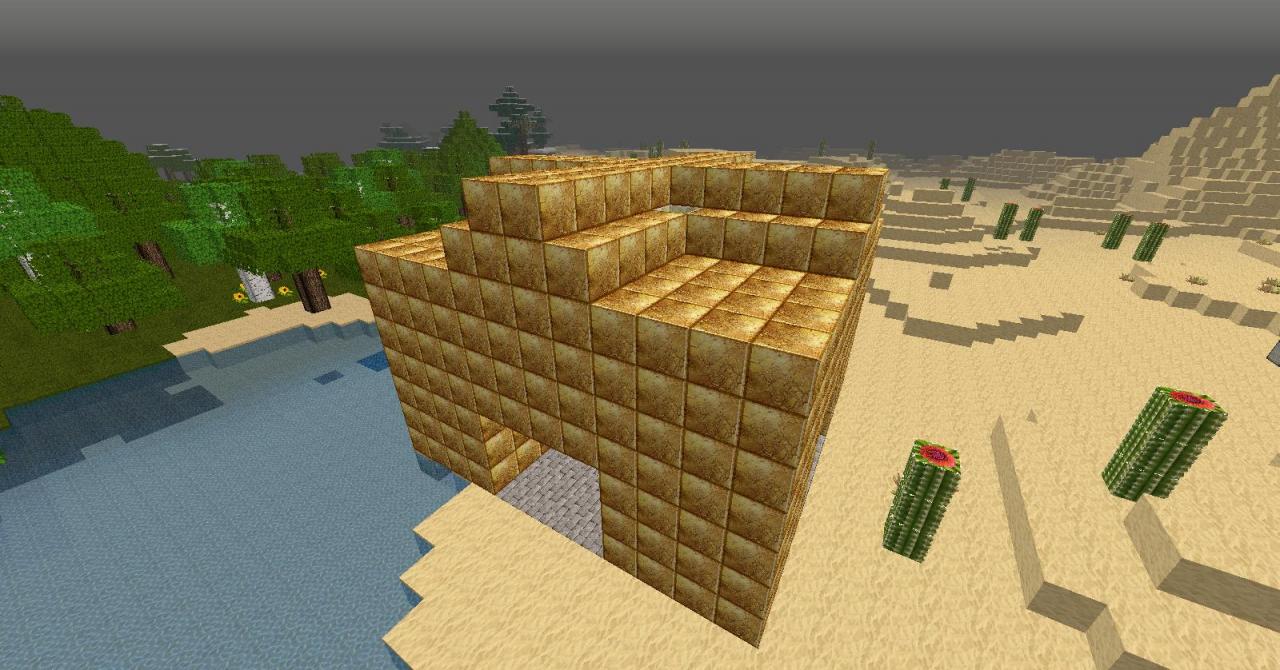 Gold Temple Minecraft Map