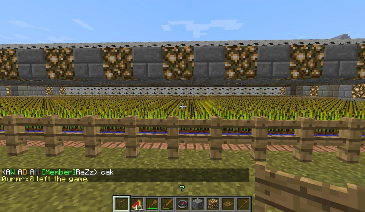 Wheat farm!!! Minecraft Map