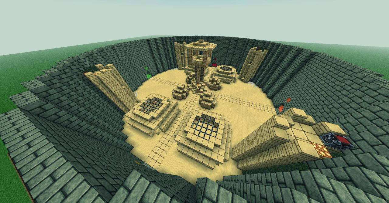 Small PvP arena Minecraft Map