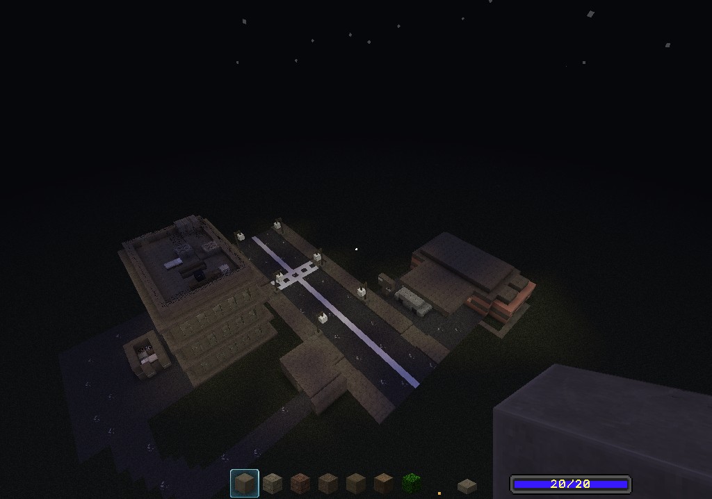 inFamous project Minecraft Map
