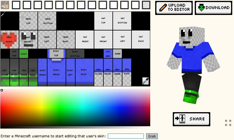 How To Create Ur Own Skins 
