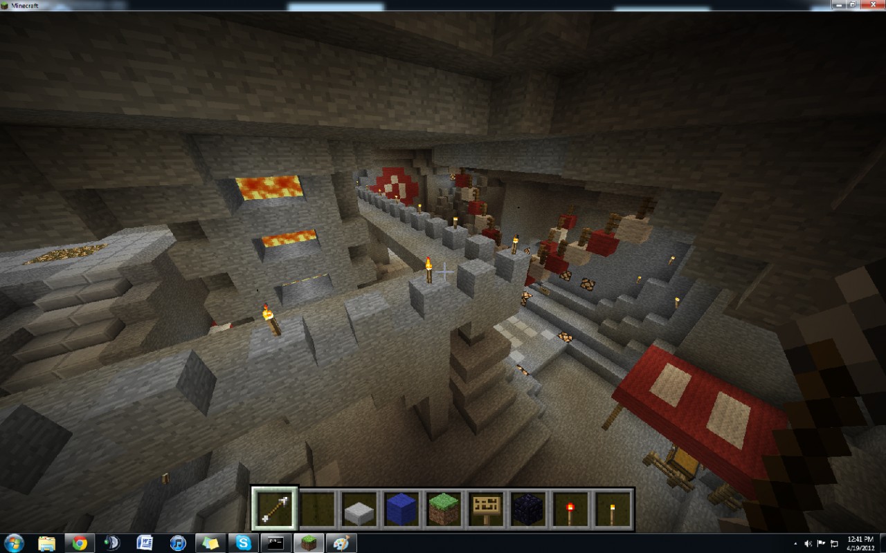 Mountain Fort Minecraft Map