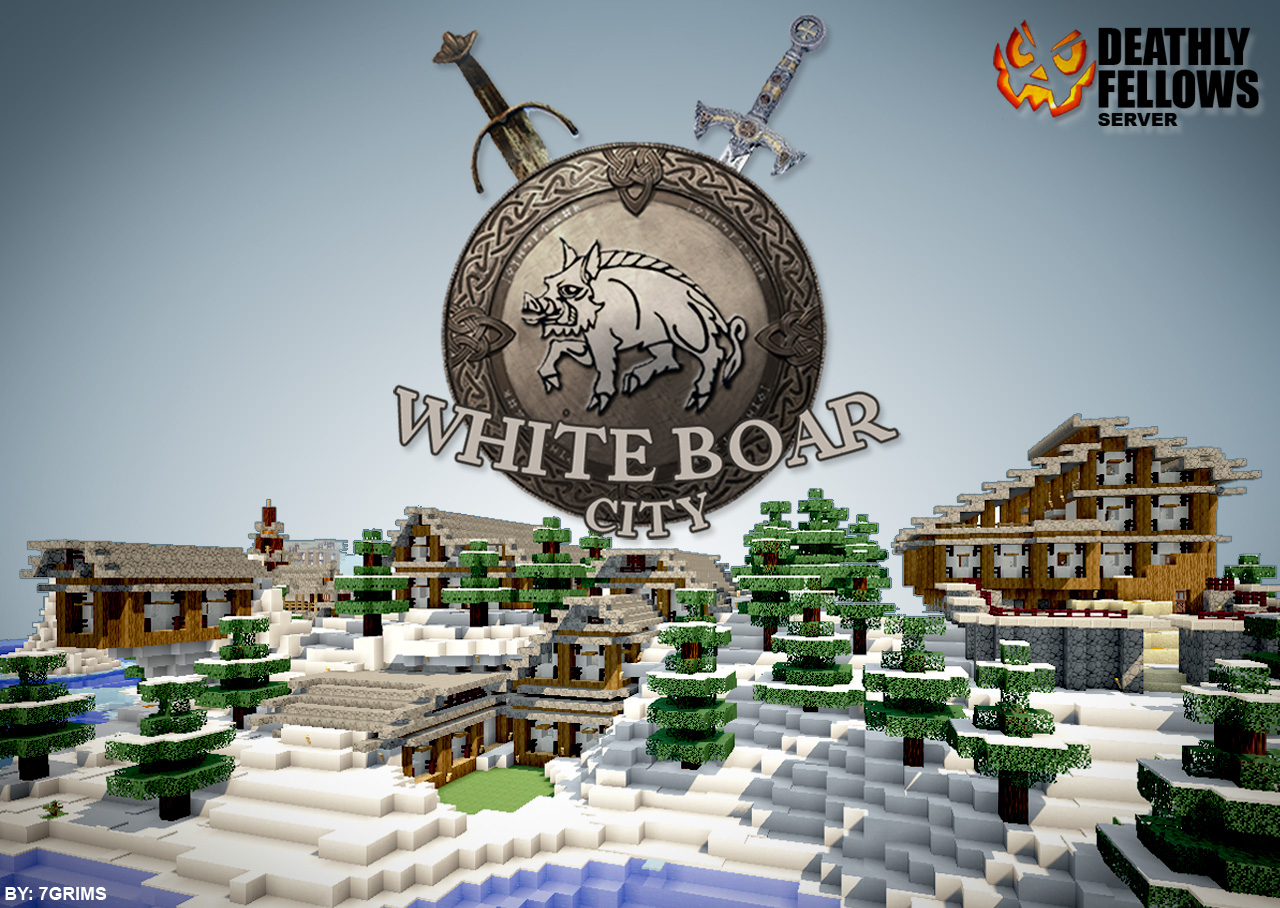 White Boar City Minecraft Map