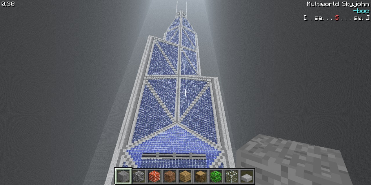 Bank of China Tower (Hong Kong) Minecraft Map