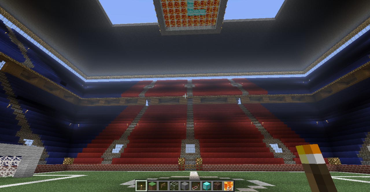 Cool Soccer Stadium Minecraft Map