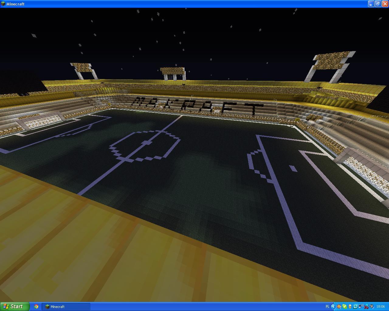 Football Stadium ( Small and Cameral ) :D Minecraft Map