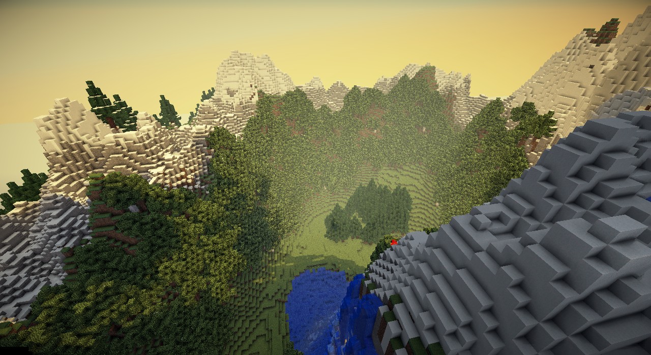 total wildness (random terrain) Minecraft Map