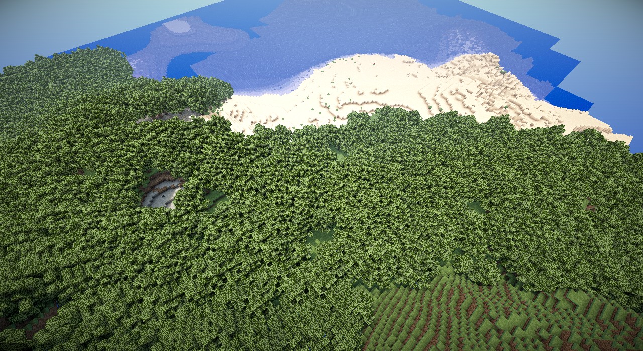 total wildness (random terrain) Minecraft Map