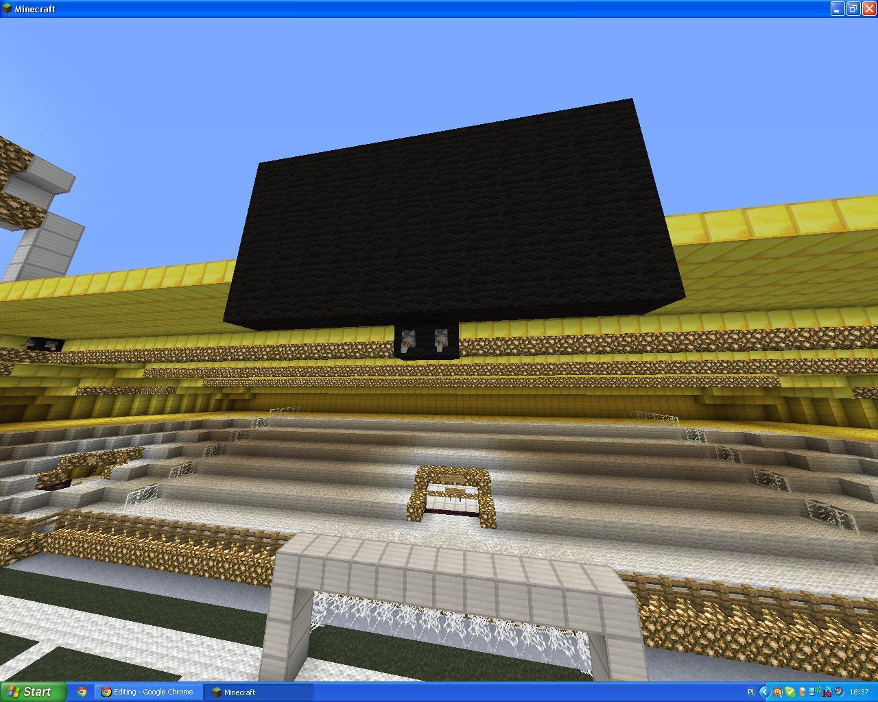 Football Stadium ( Small and Cameral ) :D Minecraft Map