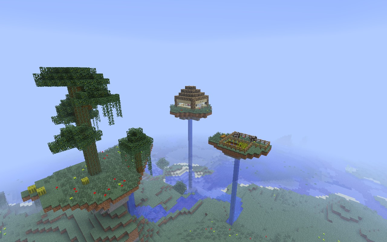 Floating Island Minecraft Map