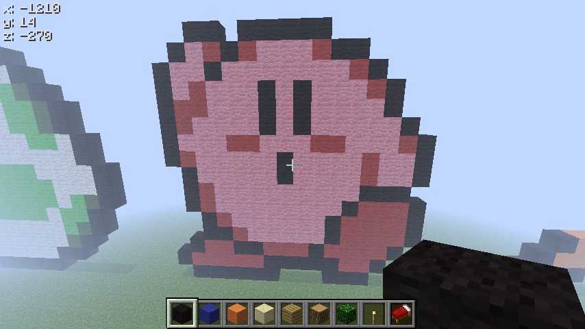 Pixel Art of awesomeness Minecraft Map