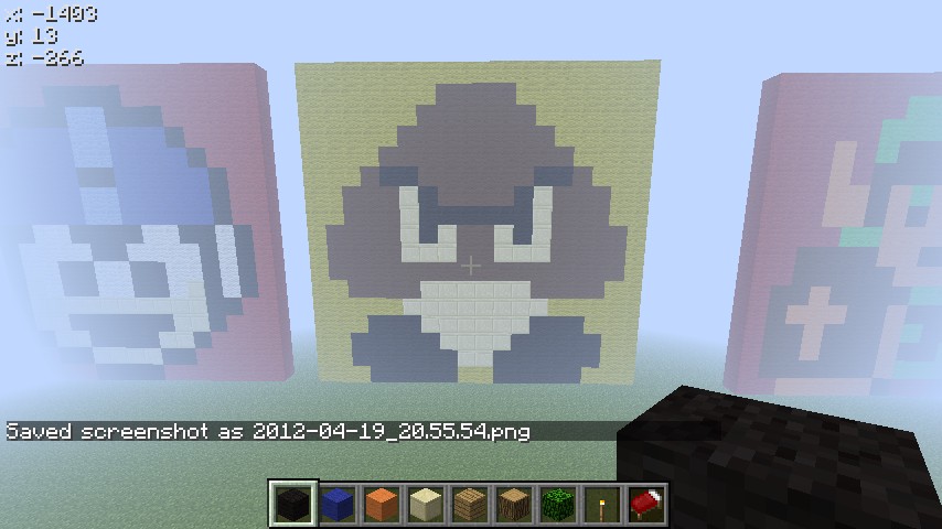 Pixel Art of awesomeness Minecraft Map