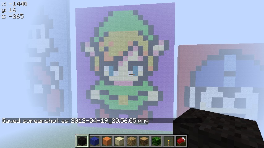 Pixel Art of awesomeness Minecraft Map