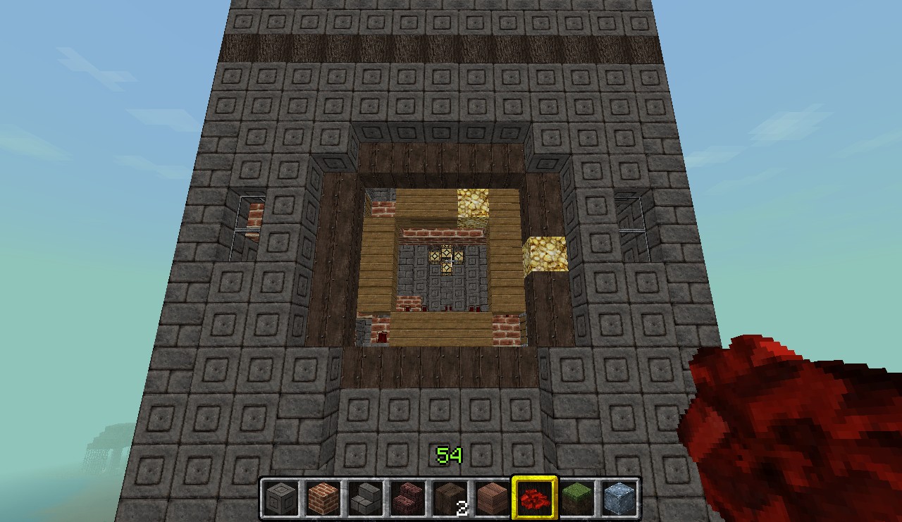 Clock with minute and hour hand Minecraft Map
