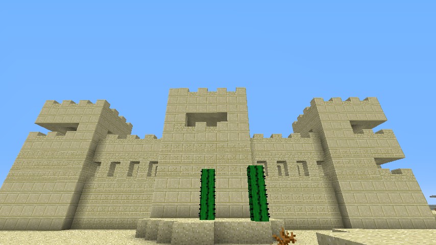 Sand Castle Minecraft Project
