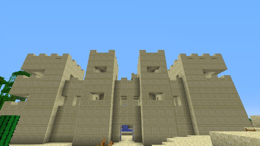 Sand Castle Minecraft Map