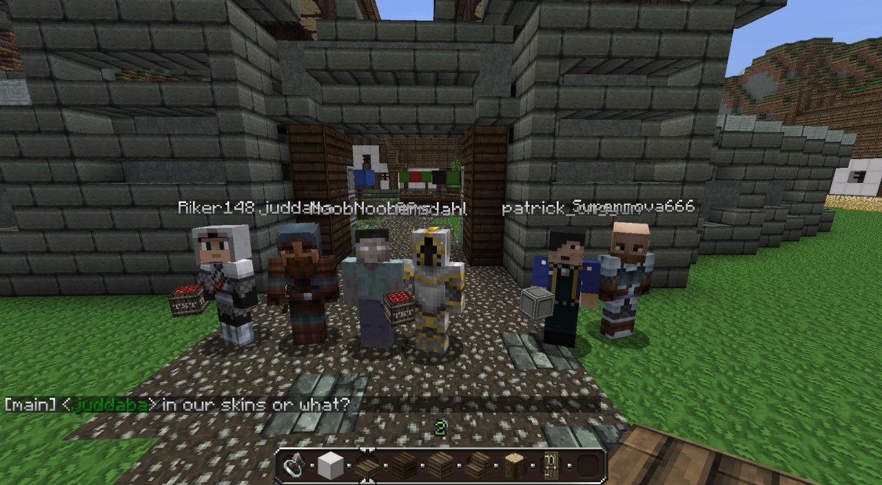 The Speech Set Minecraft Map