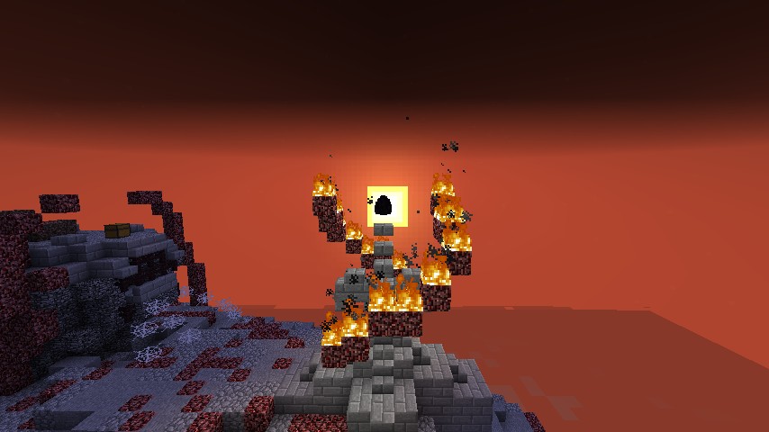 The Moon 2 : The Nether Infection ! Minecraft Map