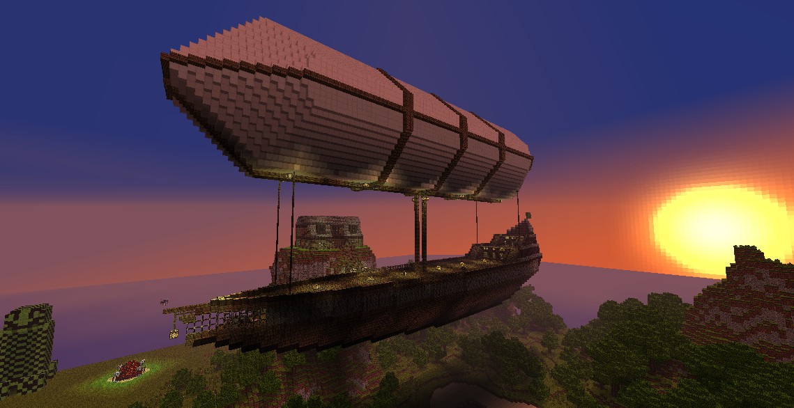 Airship Minecraft Map