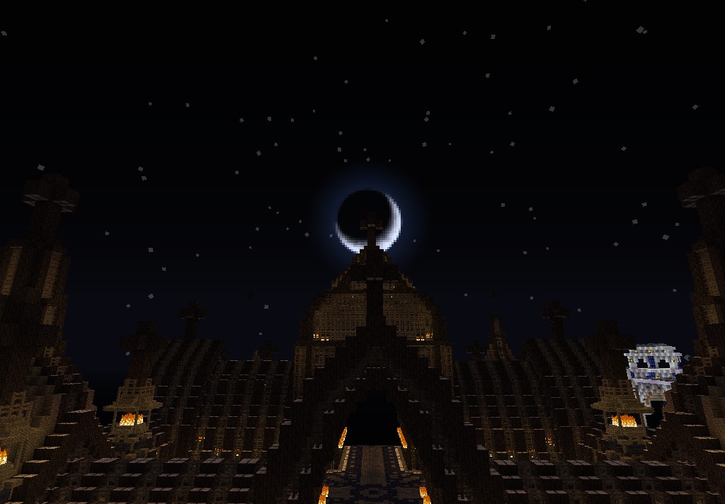 Cresecent Moon Cathedral Minecraft Map