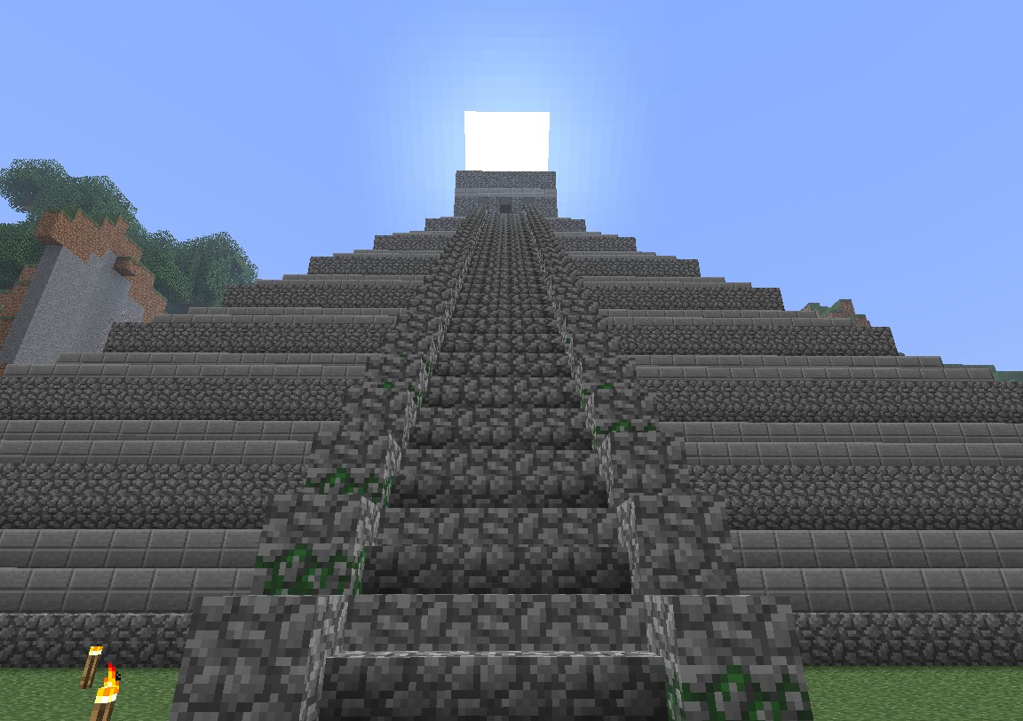 Aztek pyramid Minecraft Map