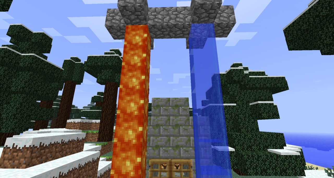 Temple Of Mobs Minecraft Map