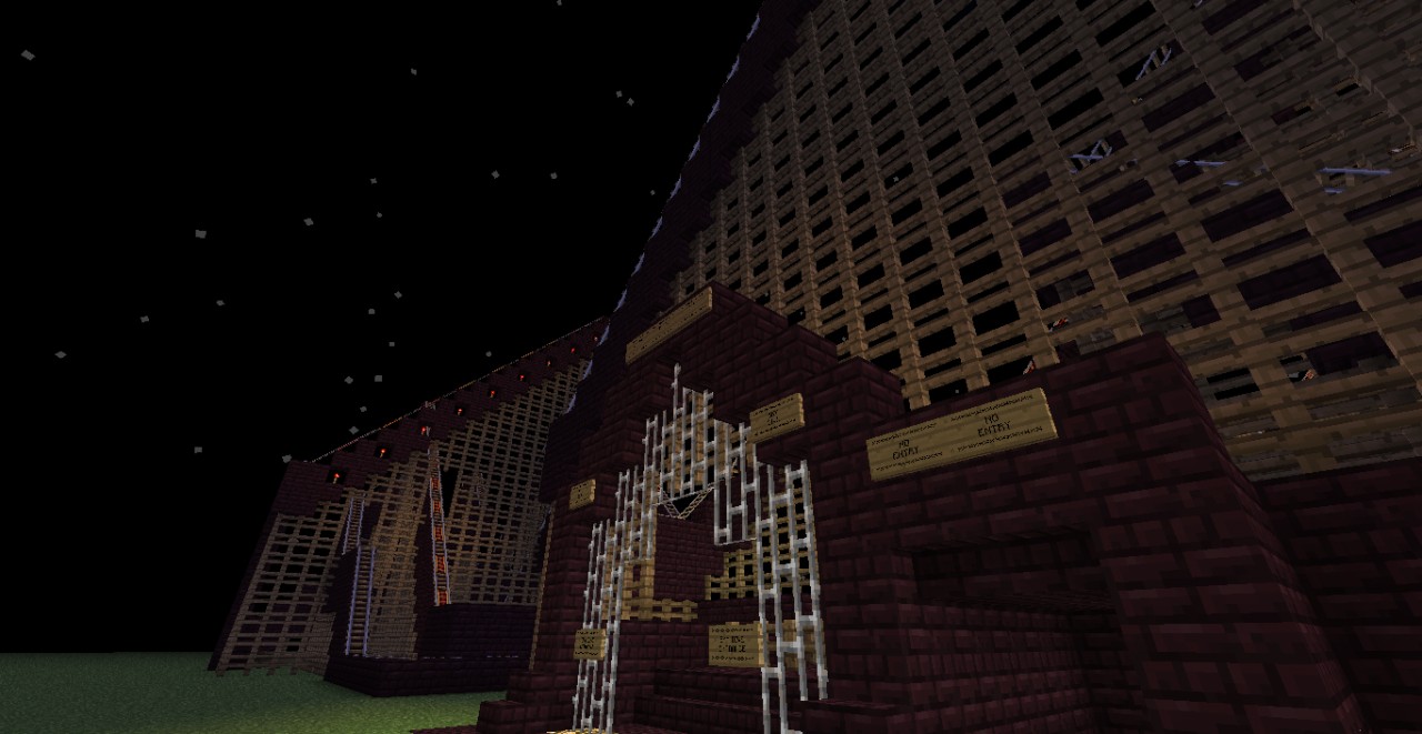 Sky Dive: Insane Minecraft Rollercoaster Minecraft Map