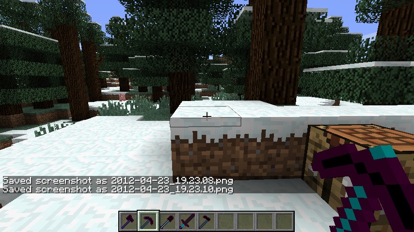 Obsidian Tools (More To Come) Minecraft Mod