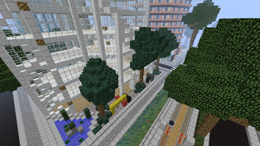 Modern Megastructure Minecraft Map