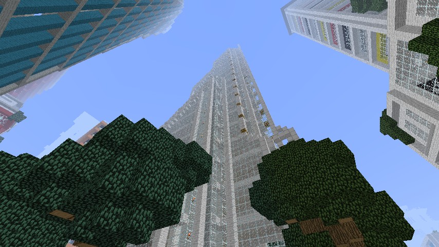 Modern Megastructure Minecraft Map