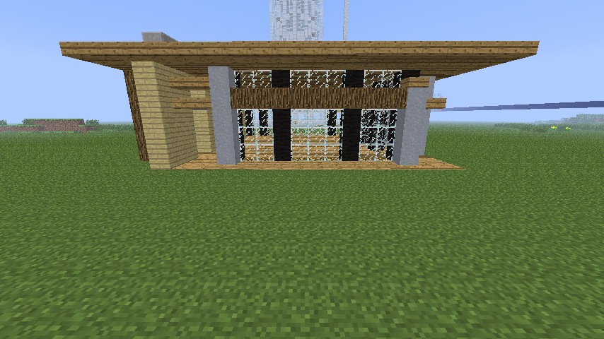 Mini modern home! Compact! Minecraft Map