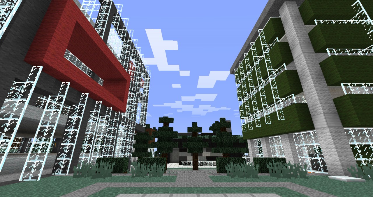 Modern city project Minecraft Map
