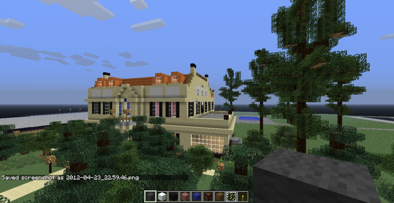 Oklahoma Governor mansion Minecraft Map