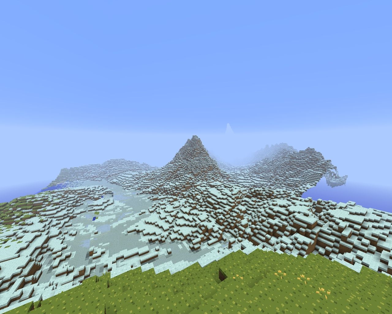 Custom Terrain/Adventure map Minecraft Map